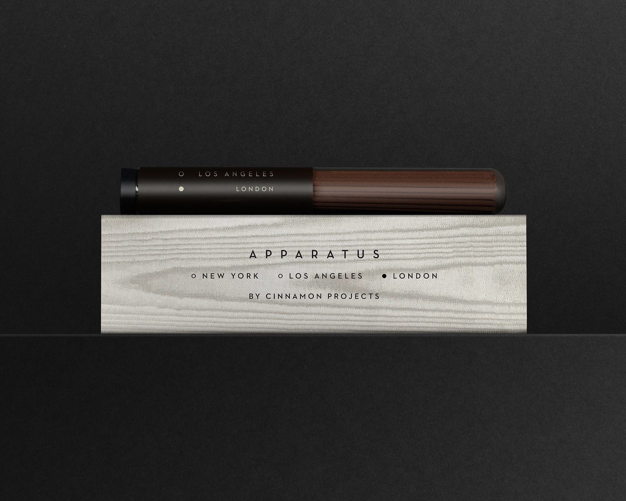 APPARATUS • LONDON – CINNAMON PROJECTS