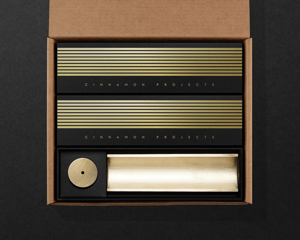 SUPER SET • SERIES 01 INCENSE + CIRCA BRASS – CINNAMON PROJECTS