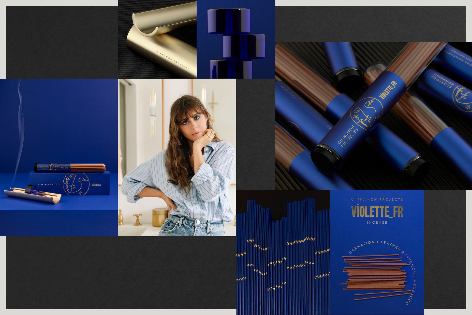 VIOLETTE_FR COLLABORATION • CIRCA • COBALT GLASS – CINNAMON PROJECTS