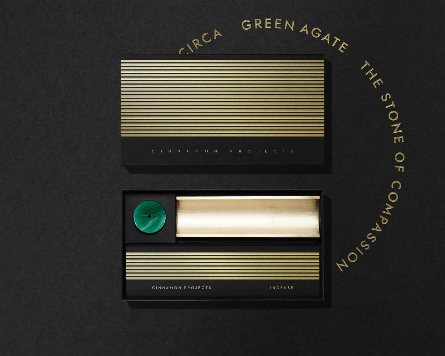 CIRCA • GREEN AGATE • SET – CINNAMON PROJECTS